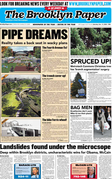 Brooklyn Paper: November 15, 2008 • Brooklyn Paper