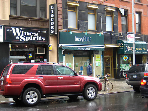 Checkers checks in at Busy Chef site • Brooklyn Paper