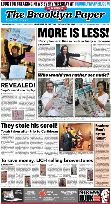 Brooklyn Paper: January 23, 2009 • Brooklyn Paper