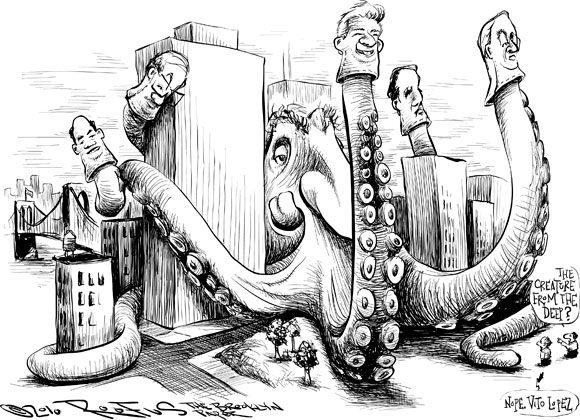 Roofus: Vito Lopez is a power-hungry octopus • Brooklyn Paper