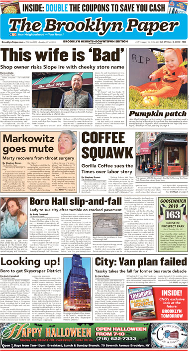 Brooklyn Paper: October 29, 2010 • Brooklyn Paper