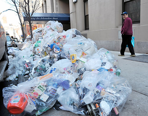 Blizzard fallout! Brooklyn is a garbage dump • Brooklyn Paper