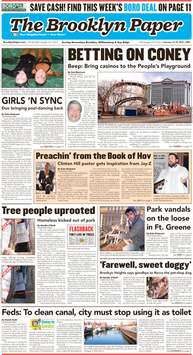 Brooklyn Paper: January 13, 2012 • Brooklyn Paper