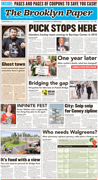Brooklyn Paper: October 26, 2012 • Brooklyn Paper