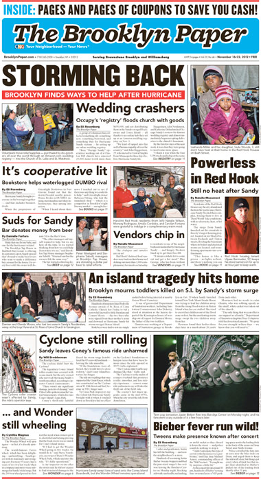 Brooklyn Paper: November 16, 2012 • Brooklyn Paper