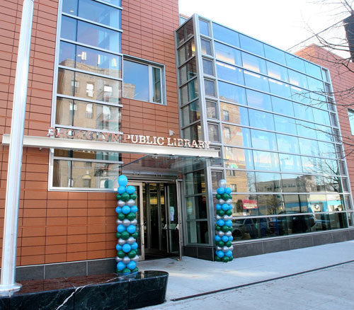 What a bright idea! Green library opens in Kensington • Brooklyn Paper