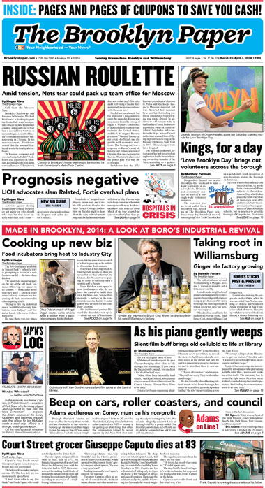 Brooklyn Paper: March 28, 2014 • Brooklyn Paper