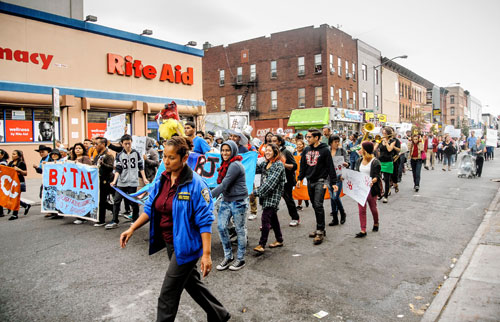 Bushwick residents rally against gentrification • Brooklyn Paper