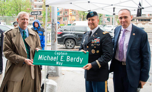 Oh Captain, my Captain! Coney street co-named after local war hero ...
