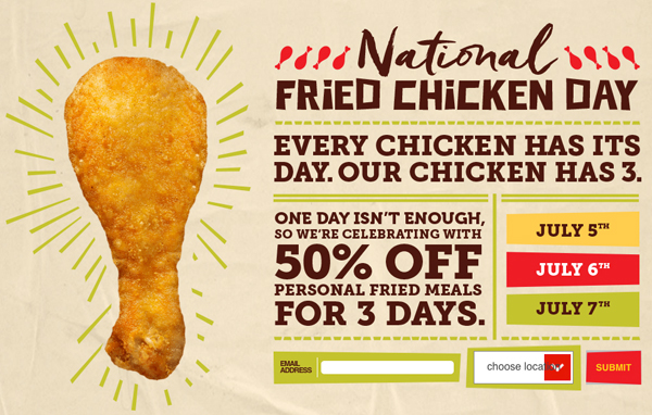 Happy National Fried Chicken Day! • Brooklyn Paper