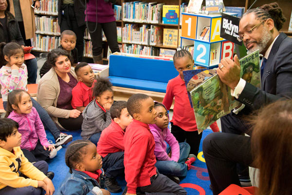 Back on stacks: Bedford-Stuyvesant library welcomes first readers after ...