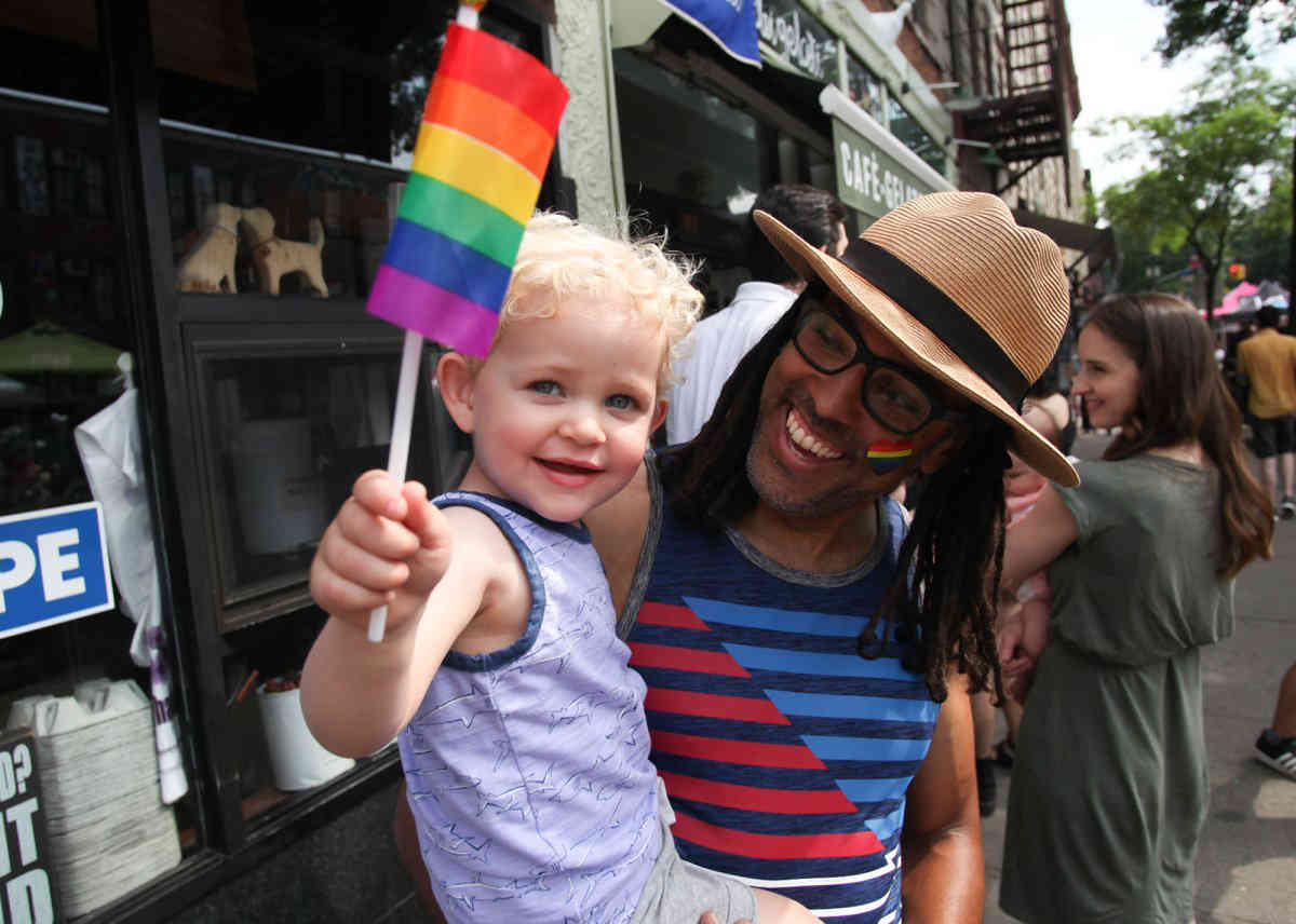 Beaming with Pride: Locals cheer Bklyn LGBTQ festival as bright day for ...