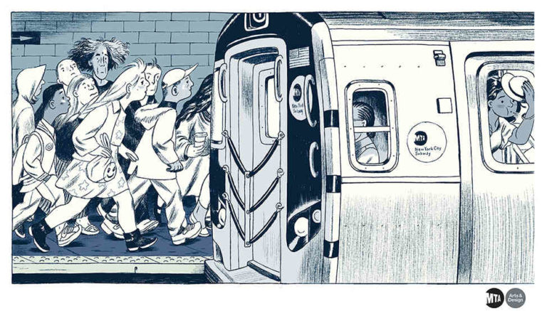 Train lines: Comics exhibit celebrates the subway • Brooklyn Paper
