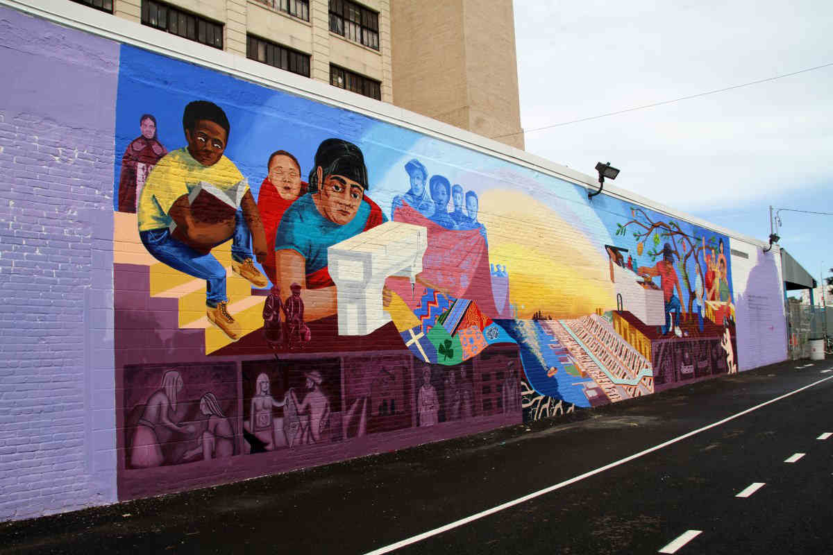 Fine art: New S’Park mural celebrates neighborhood’s history, diversity ...