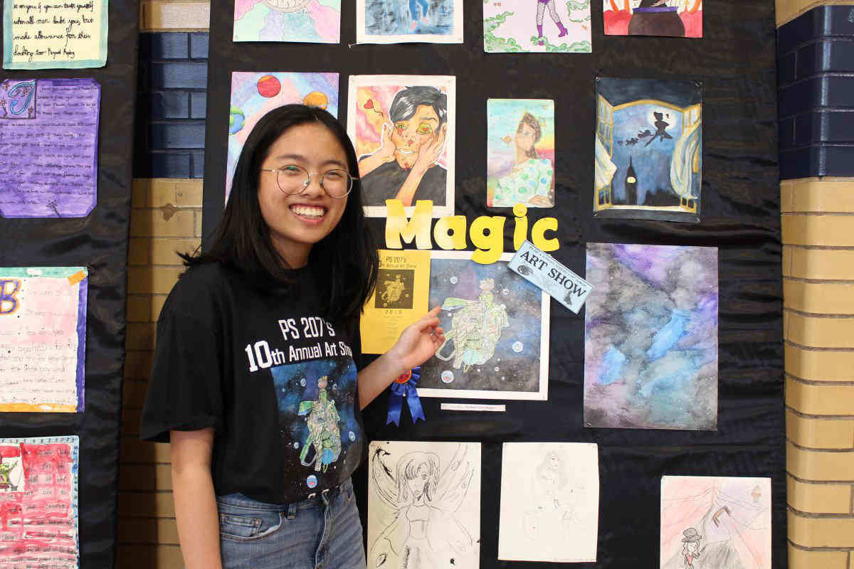 PS 207 celebrates 10th anniversary art show • Brooklyn Paper