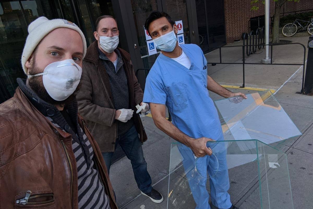 Set builders construct life-saving intubation boxes for local hospitals ...