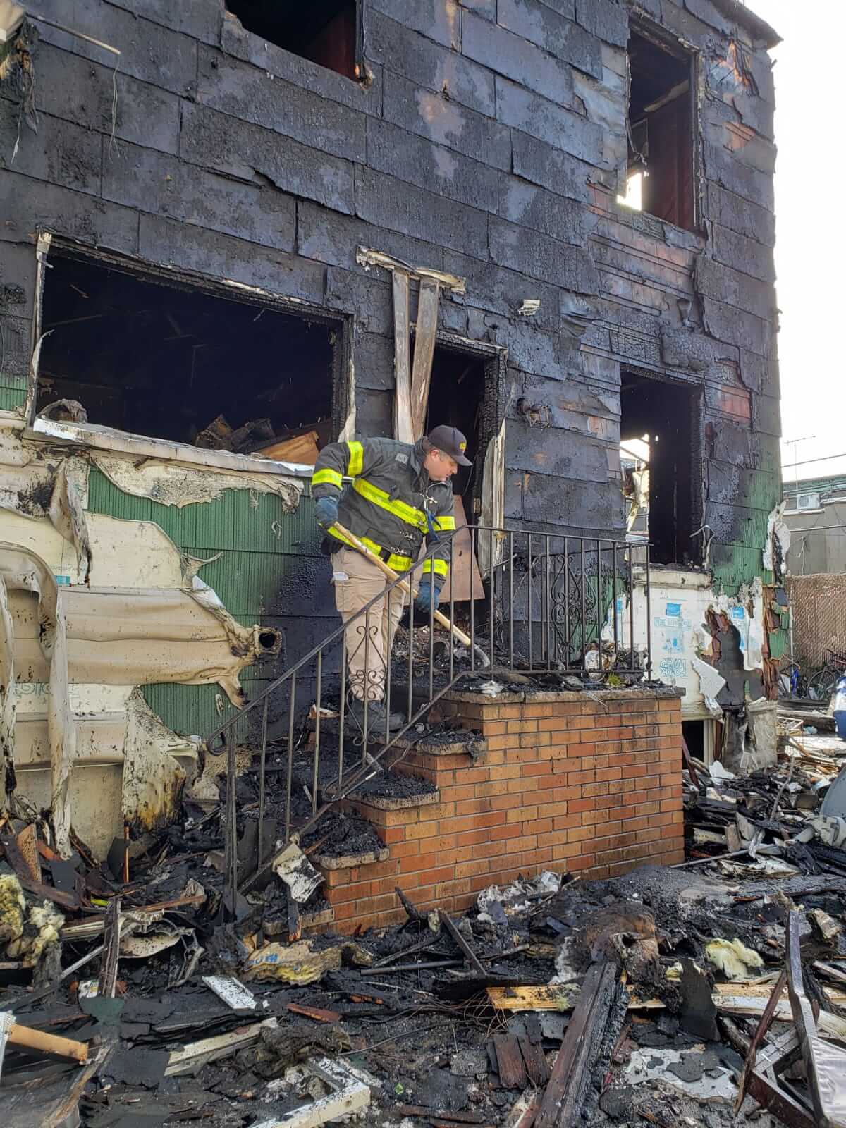 Family looks to community after losing everything in Bensonhurst fire