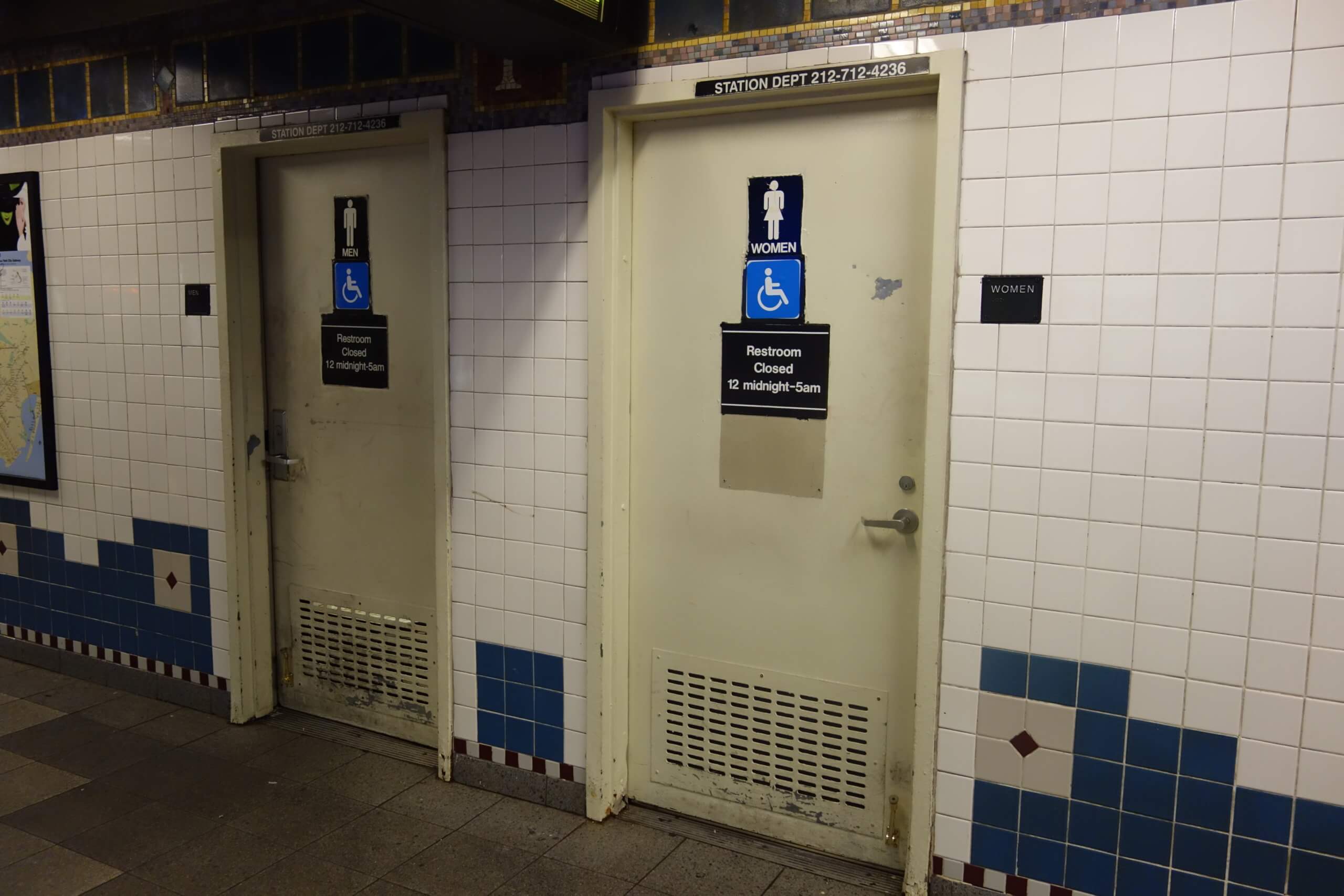Potty break? MTA subway chief eyes reopening public restrooms ...