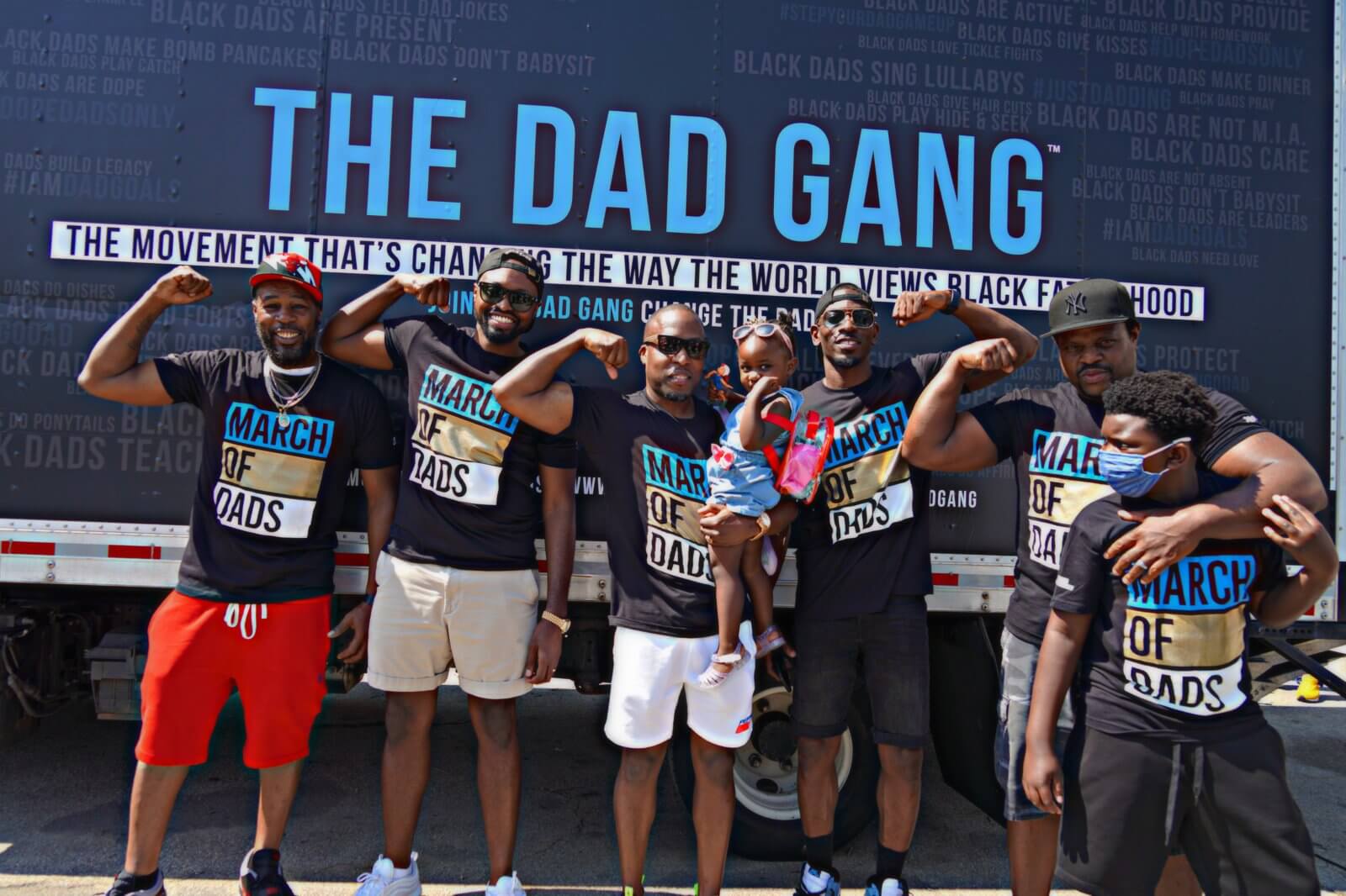 ‘Dad Gang’ breaks down racial stereotypes during Father’s Day march at ...