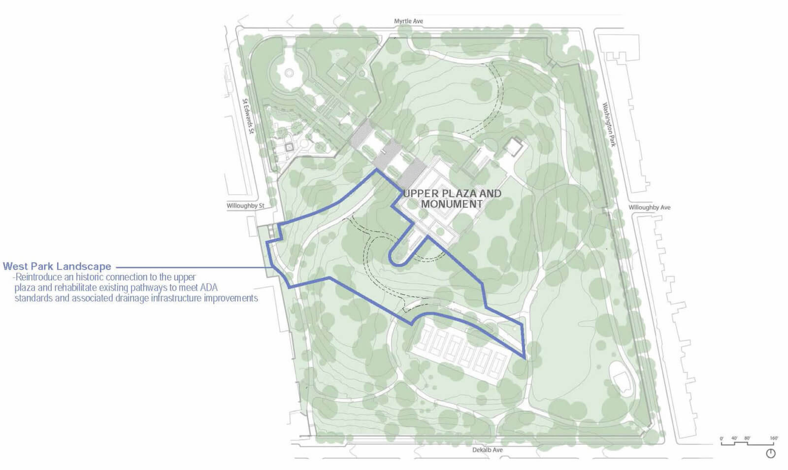 Slice of revamped Fort Greene Park redesign gets approval from LPC ...