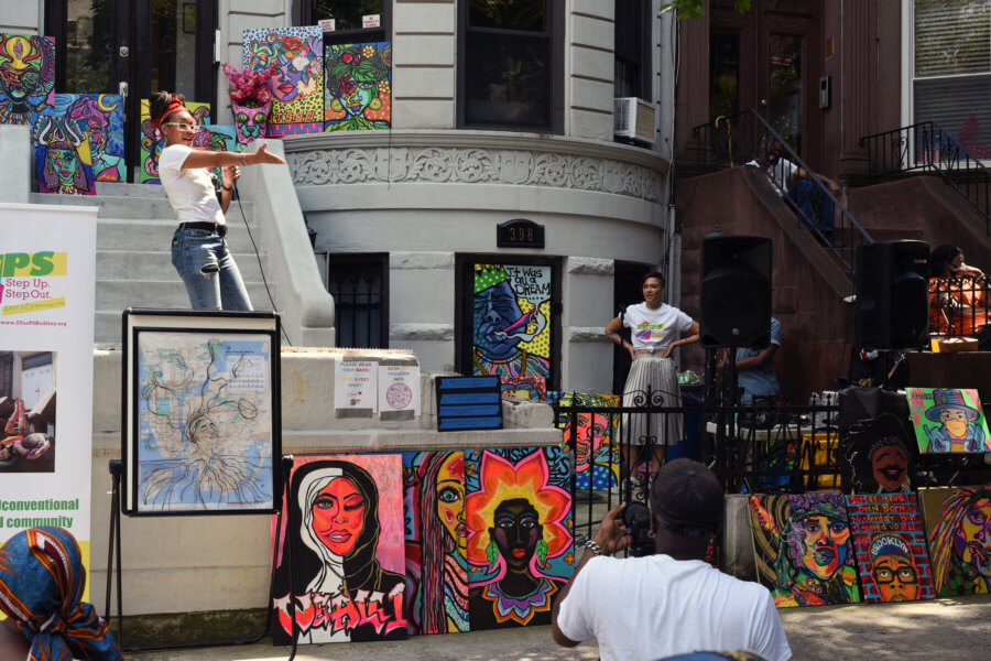 STooPS Bed-Stuy brings art to Brooklyn streets • Brooklyn Paper