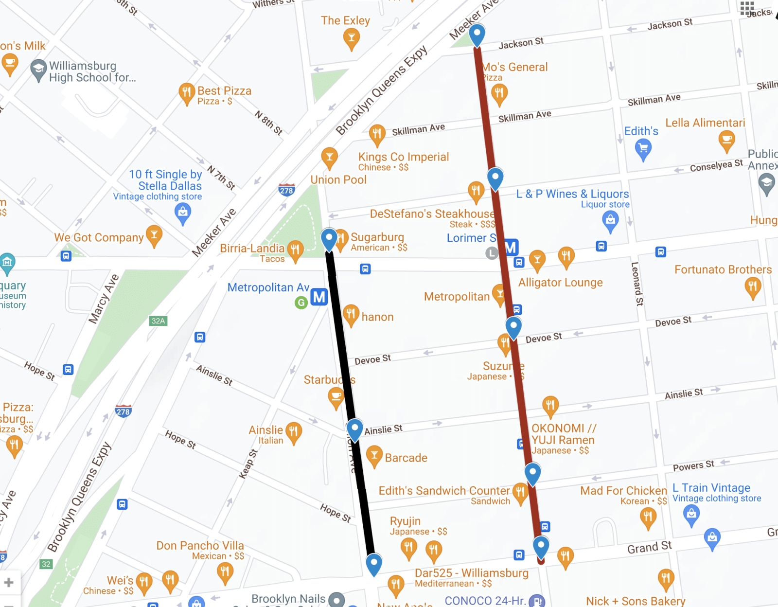 Service changes coming to B48 as construction continues at Lorimer ...