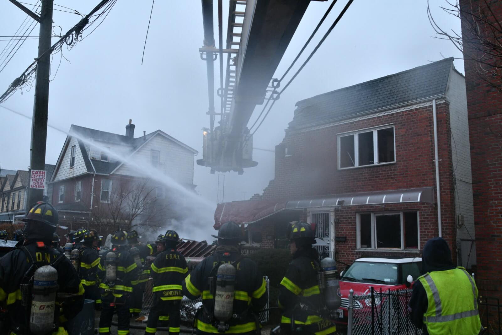 Massive explosion rips up Bath Beach block, levels three homes ...