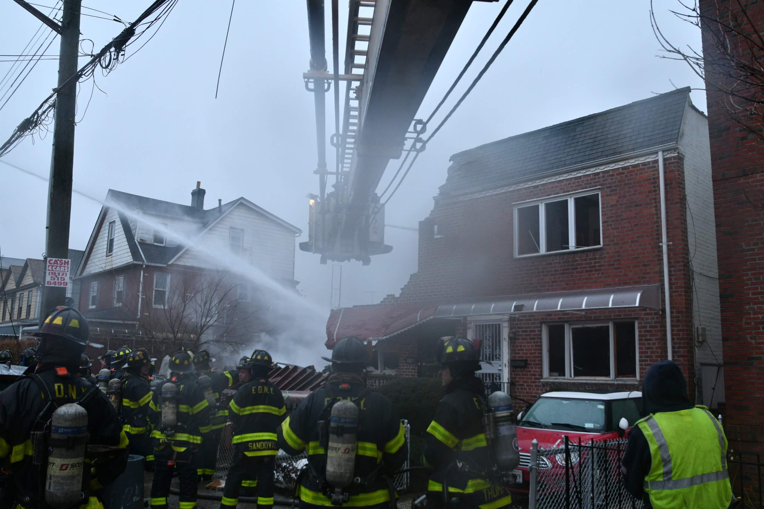 Massive explosion rips up Bath Beach block, levels three homes ...