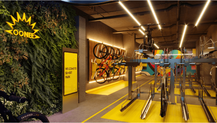 Bike parking startup Oonee debuts designs for two new Brooklyn ‘hubs ...