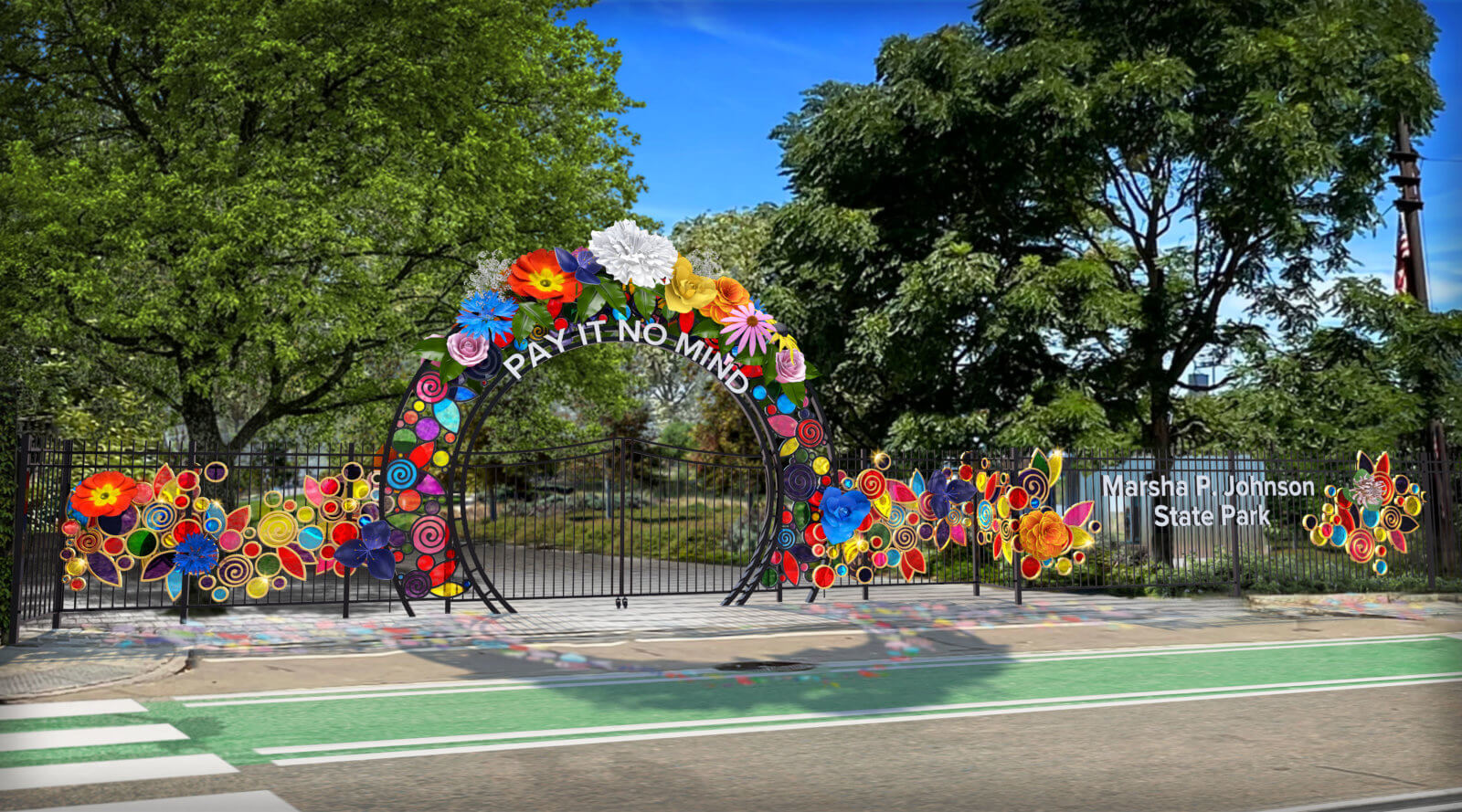 Marsha P. Johnson Park to get new ‘ornamental gateway’ to cap off ...