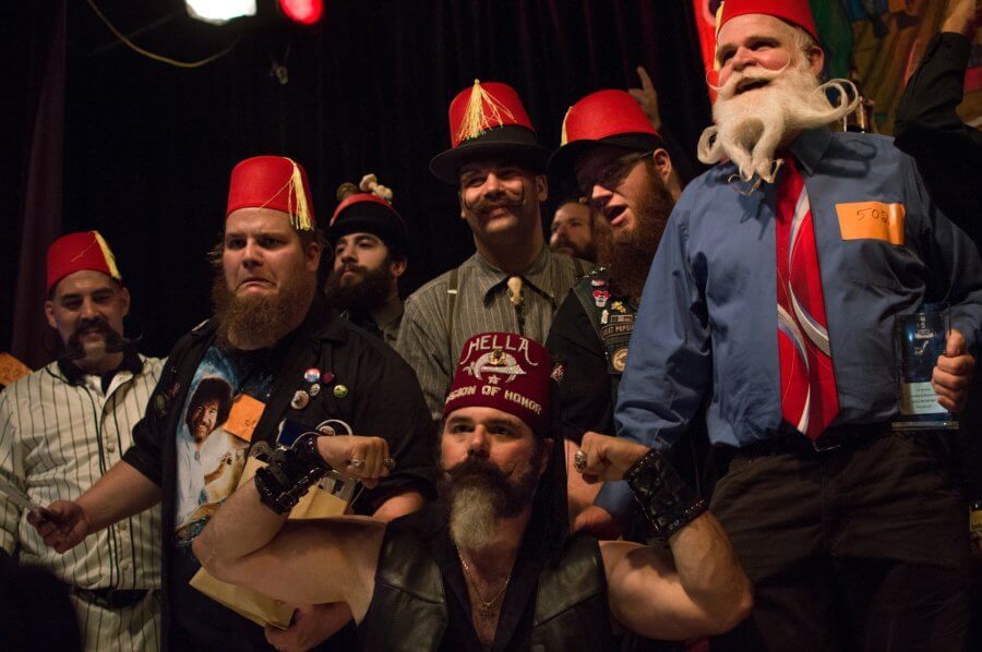 The ‘stache is back! Coney Island’s Beard and Moustache competition ...