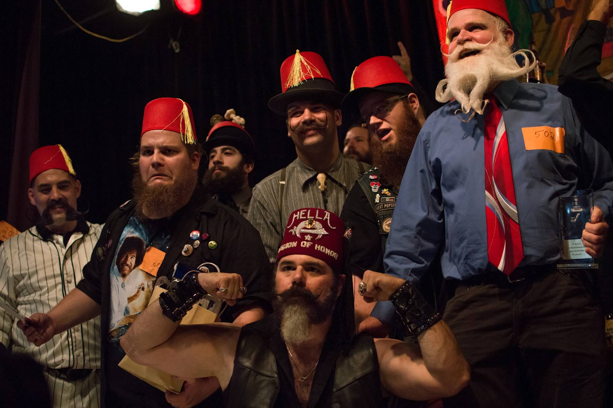 The ‘stache is back! Coney Island’s Beard and Moustache competition ...