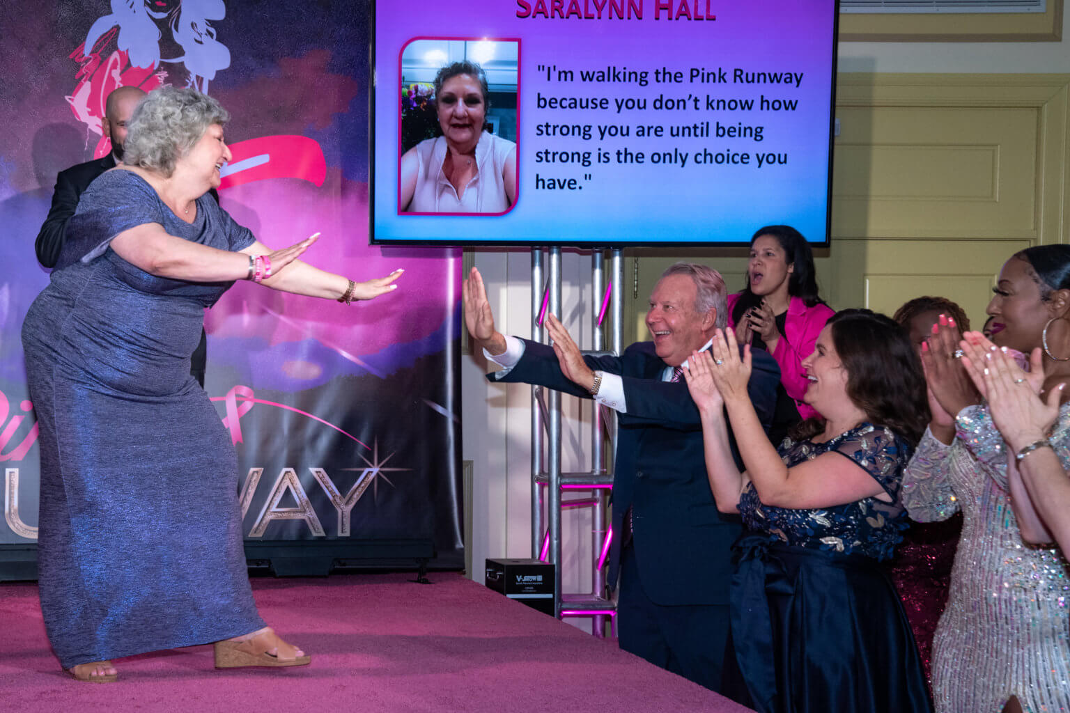 Fresh off the Pink Runway: Breast cancer survivors strut their stuff at ...