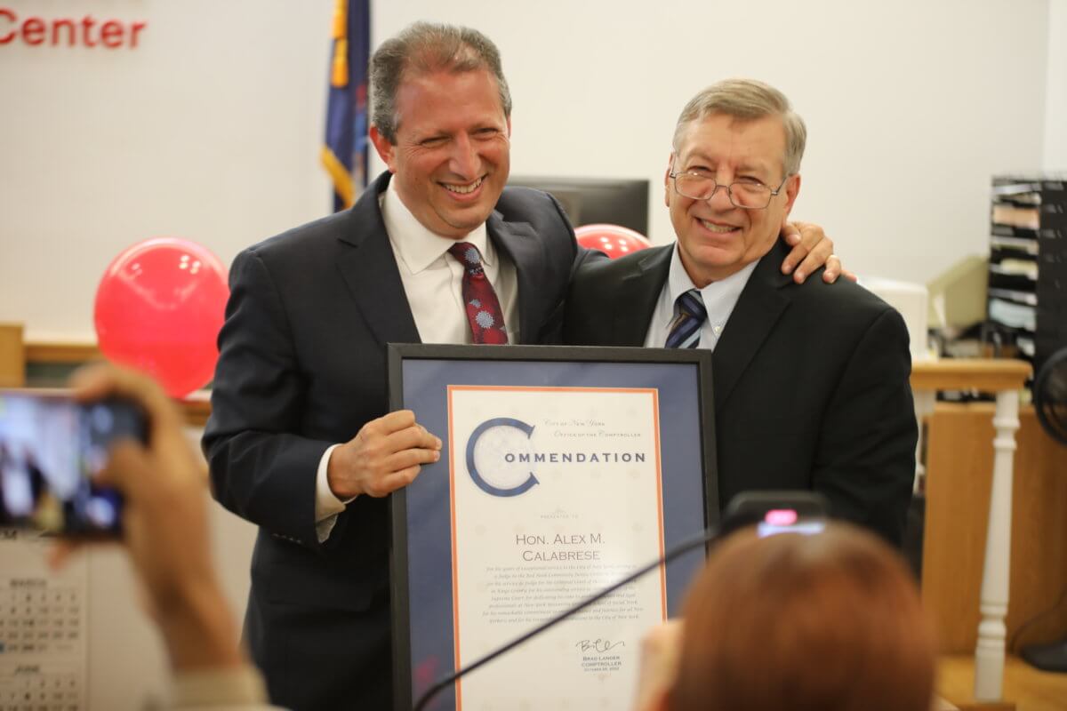 After two decades of courtroom innovation, Judge Alex M. Calabrese ...