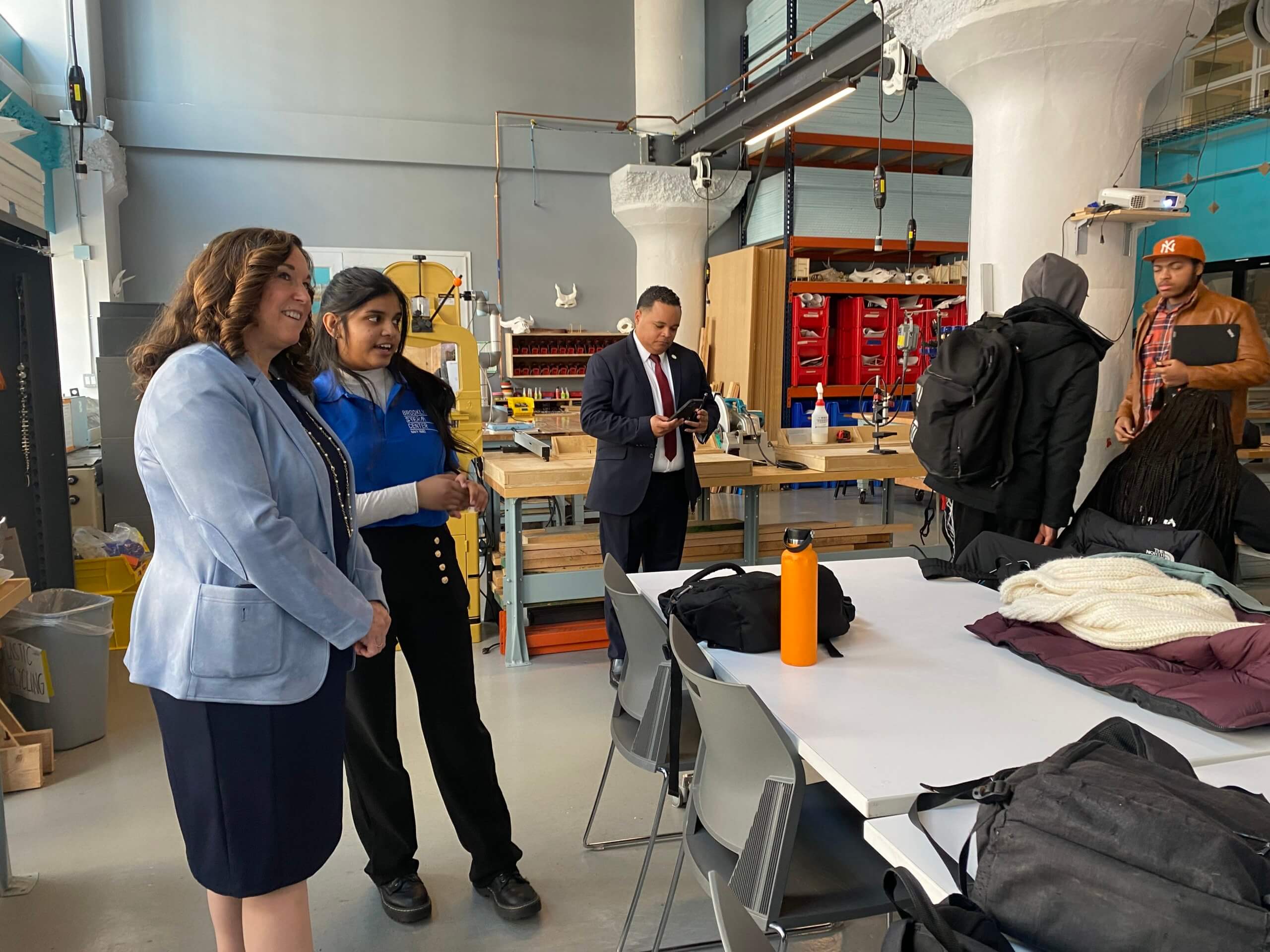 U.S. Deputy Secretary of Education applauds work of Brooklyn STEAM ...