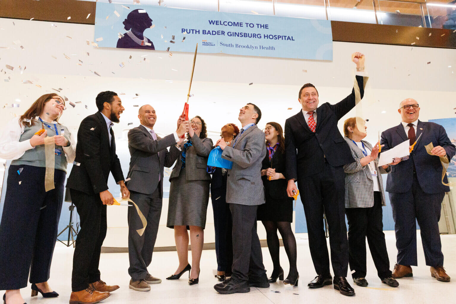 South Brooklyn Health officials cut ribbon on new Ruth Bader Ginsburg ...