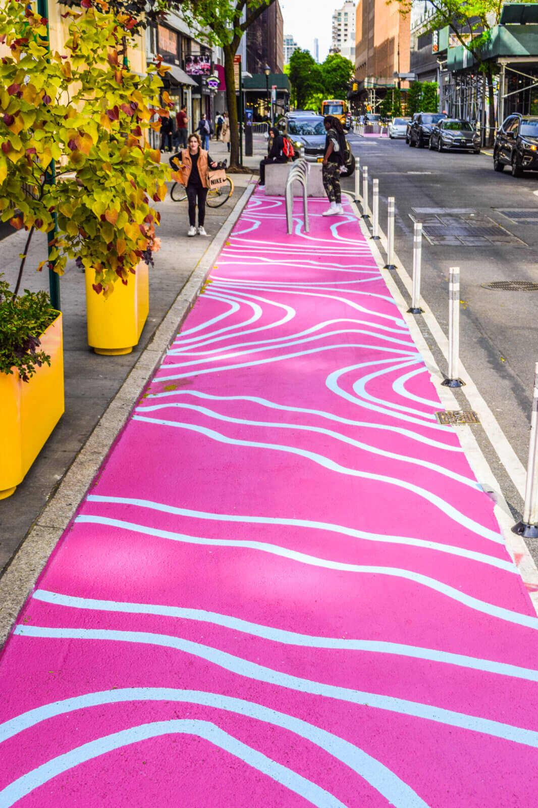 Downtown Brooklyn streets come to life with colorful new asphalt art ...