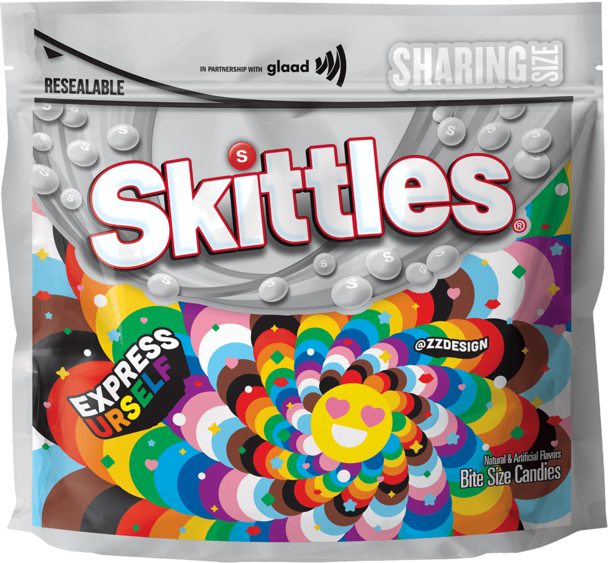 Two Brooklyn artists redesign Skittles’s wrapper to celebrate pride ...
