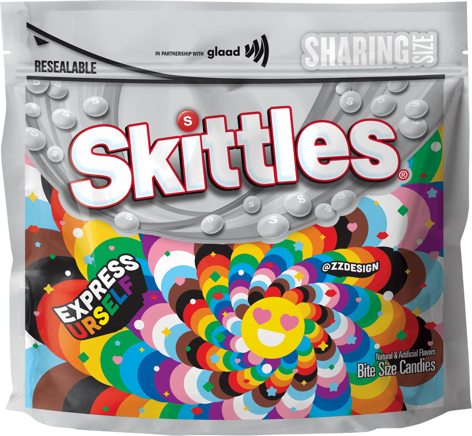 Two Brooklyn artists redesign Skittles’s wrapper to celebrate pride ...