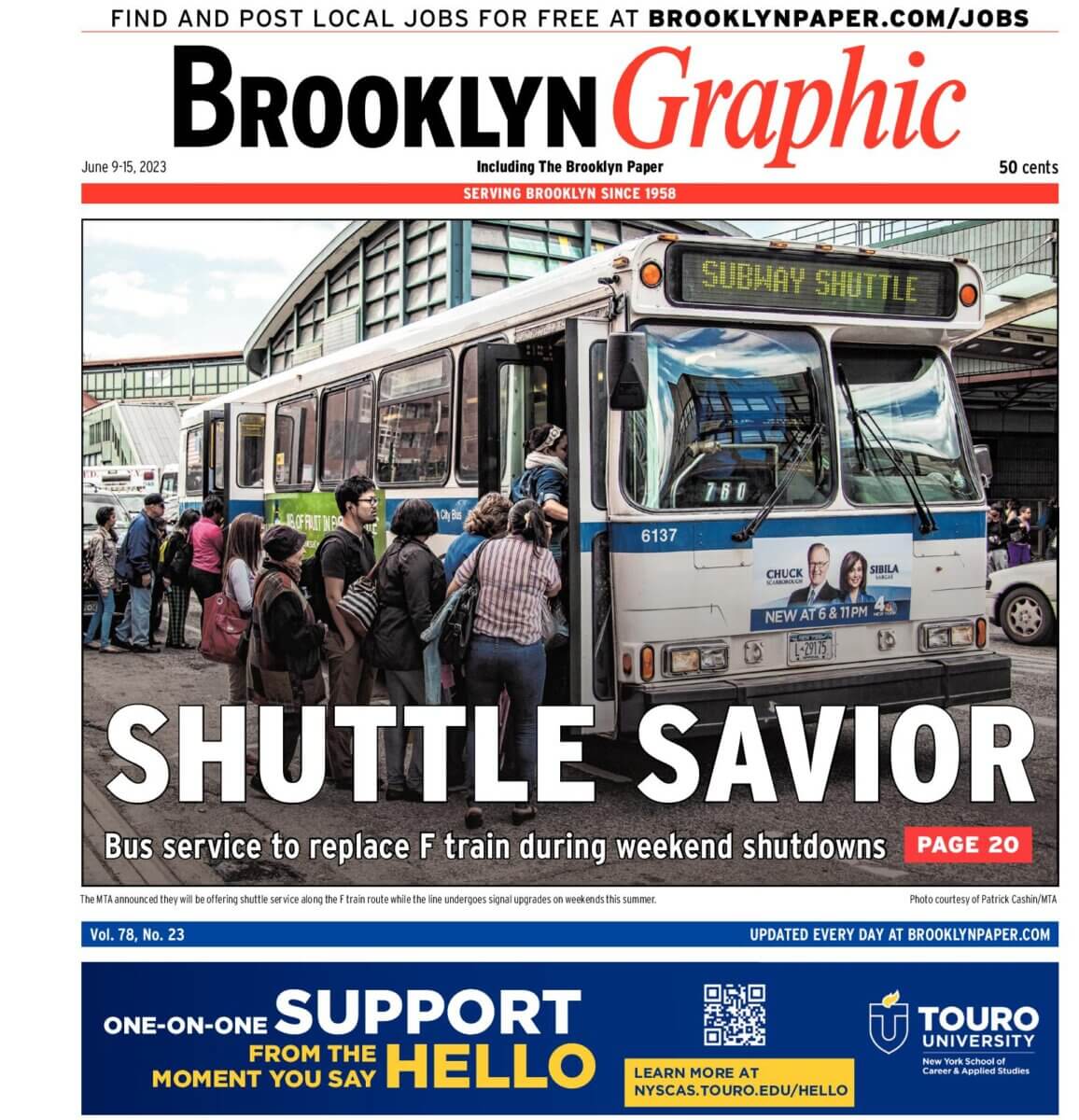 Read the Newspaper Online • Page 2 of 179 • Brooklyn Paper