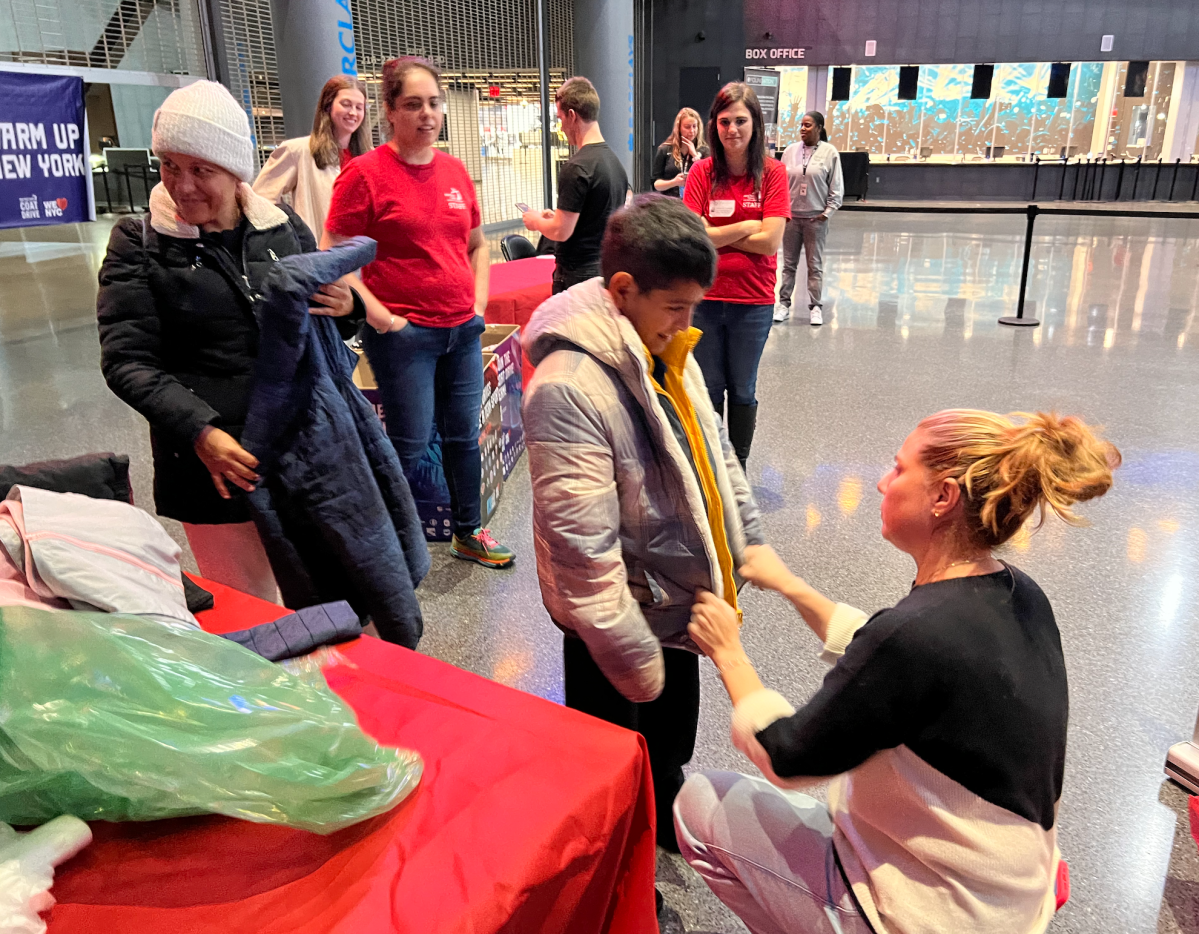 New York Cares hosts 35th annual coat drive, borough’s largest, at ...