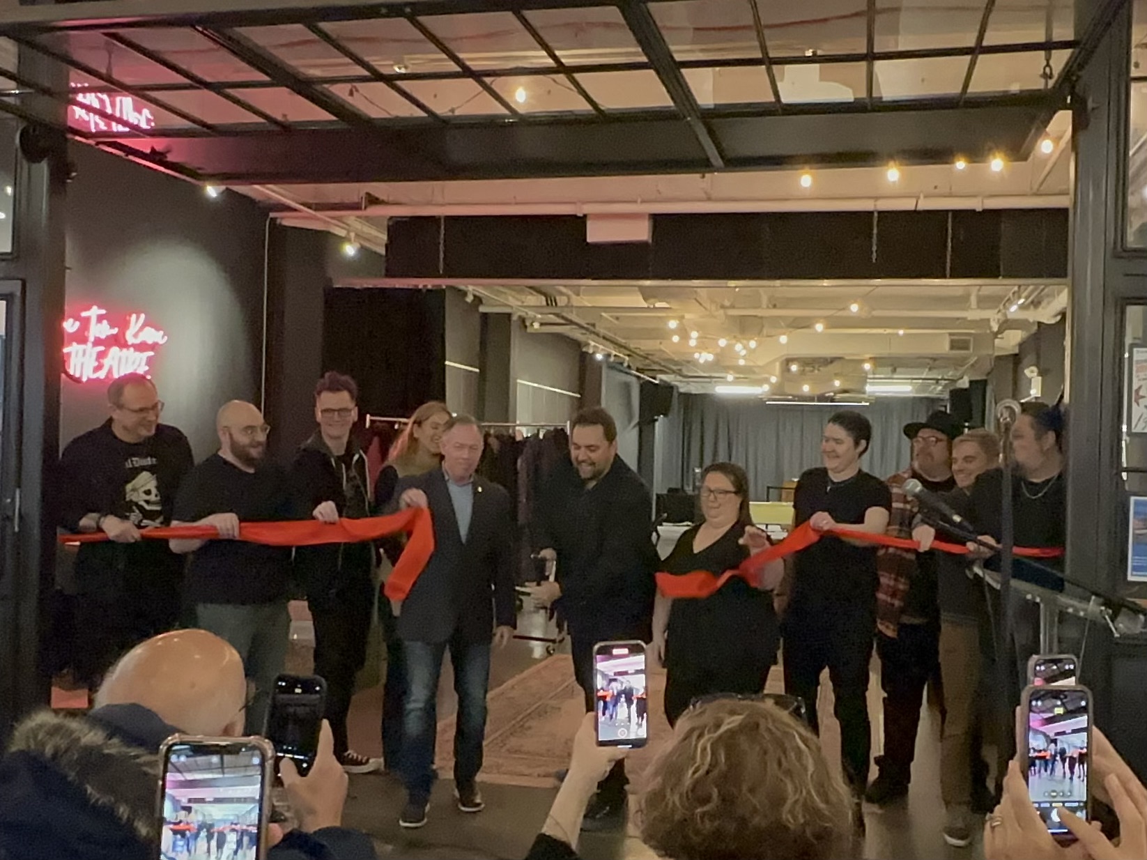 BrooklynONE Productions cuts ribbon on Tom Kane Theatre, paying tribute ...