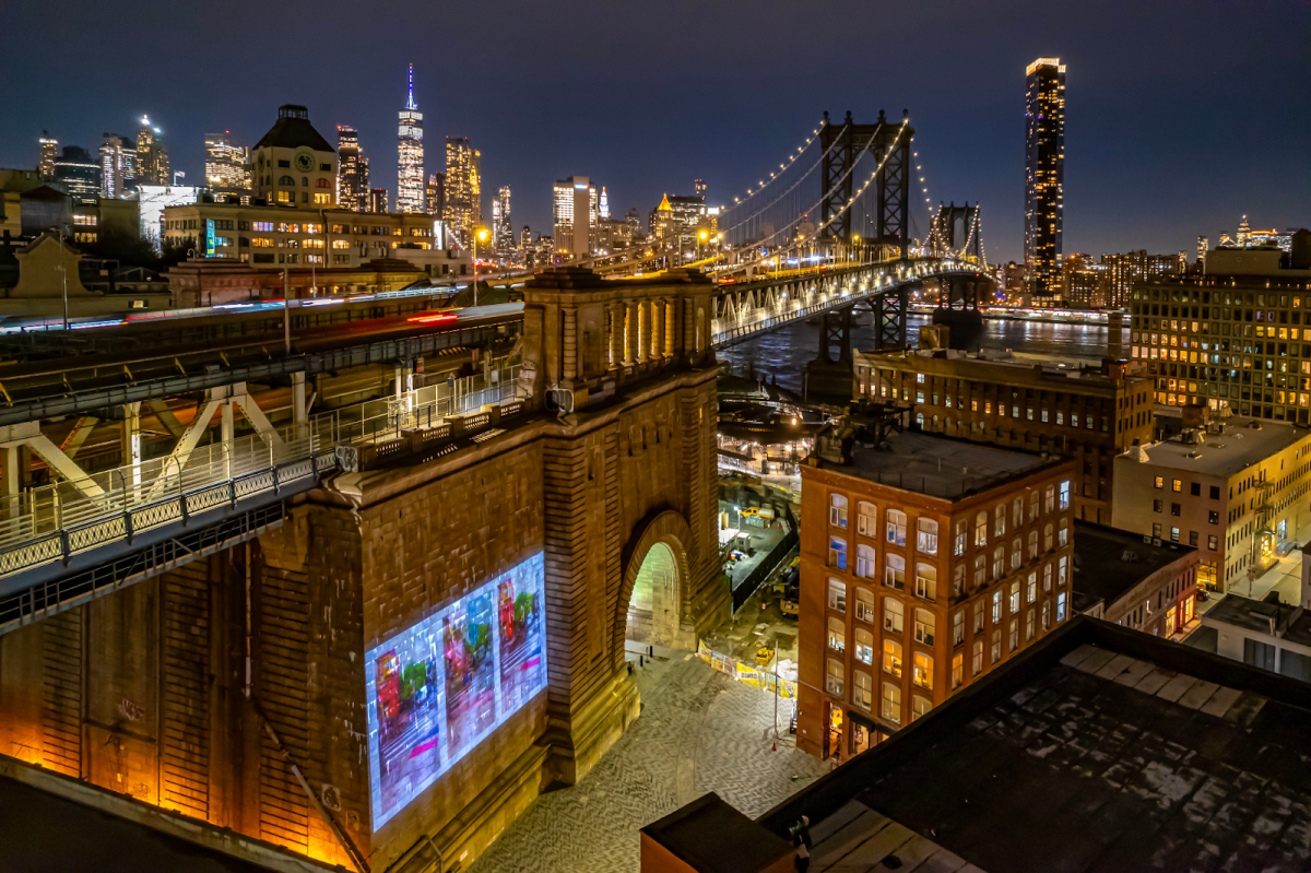 Third installment of Dumbo Projection Project bridges art and ...