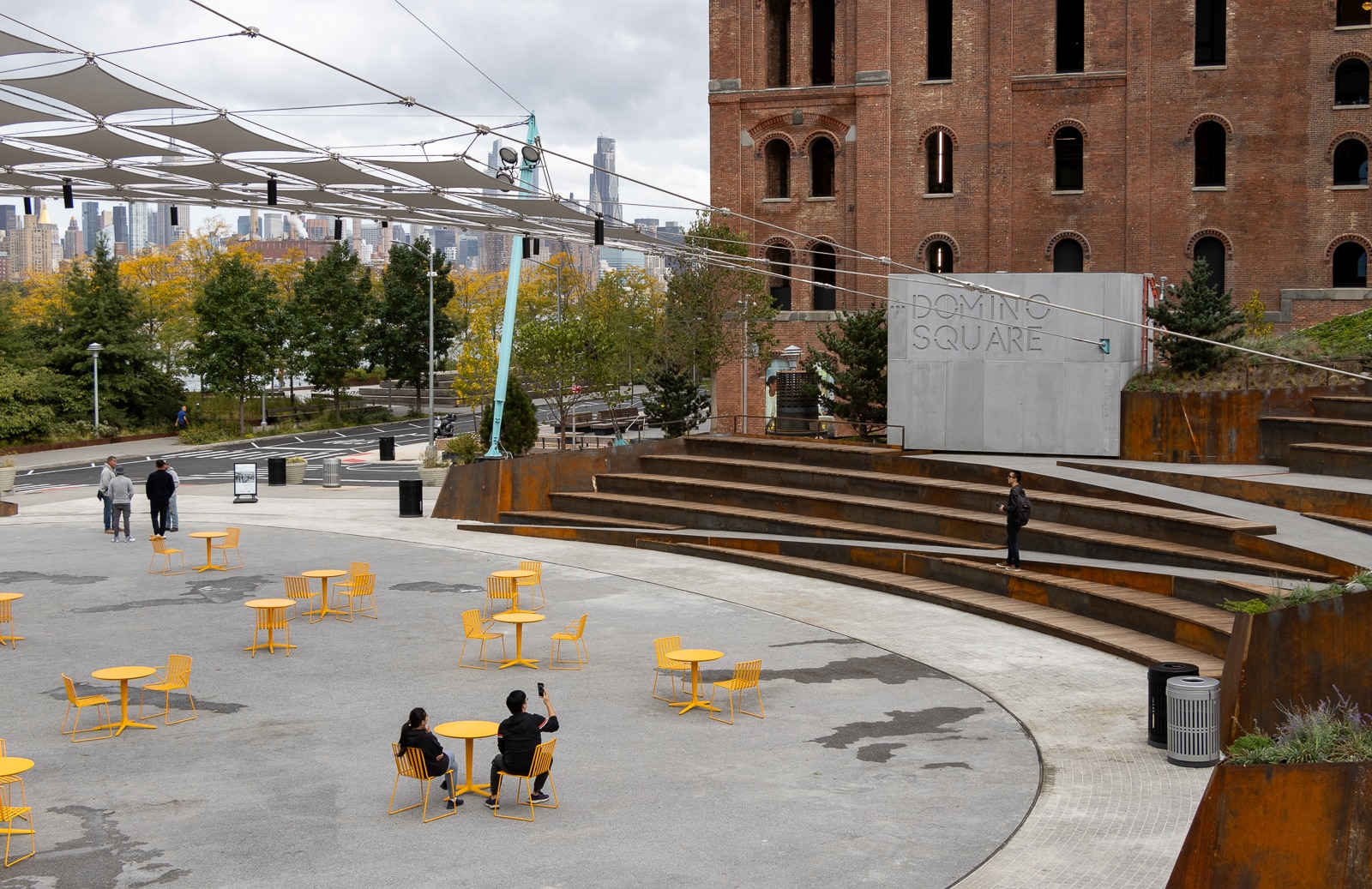 Domino Square opens, transforming Williamsburg waterfront with public ...