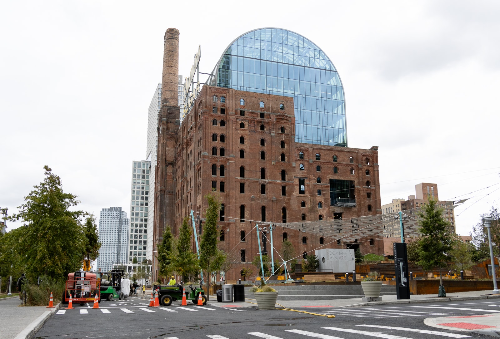 Domino Square opens, transforming Williamsburg waterfront with public ...