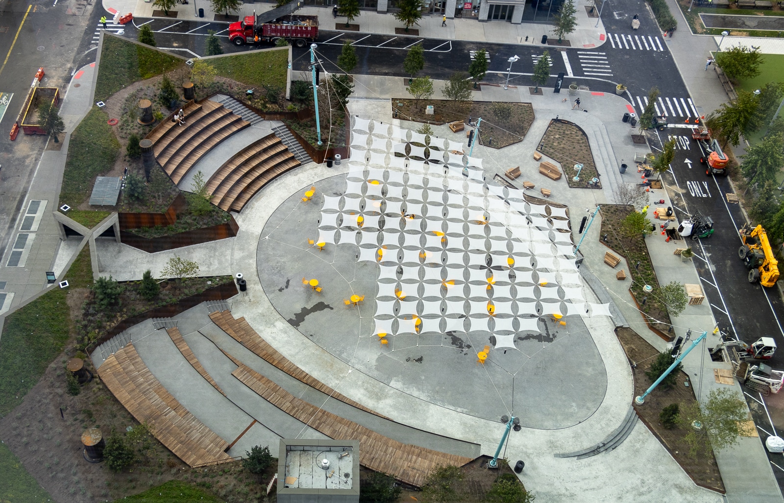 Domino Square opens, transforming Williamsburg waterfront with public ...