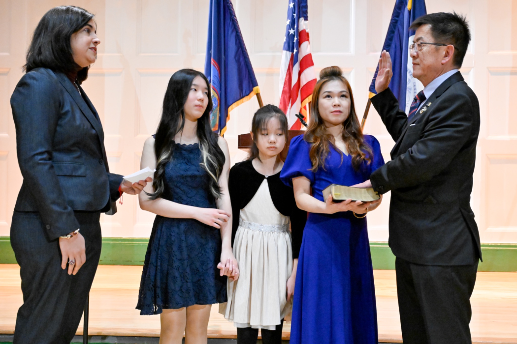 Stephen Chan celebrates historic win at State Senate swearing-in ...