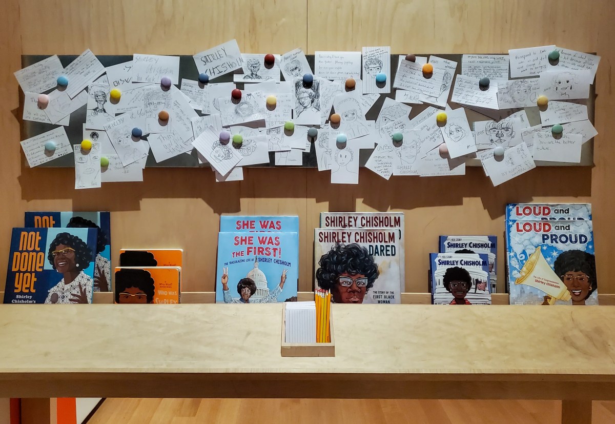 MCNY exhibit invites visitors to cast a vote for Shirley Chisholm ...