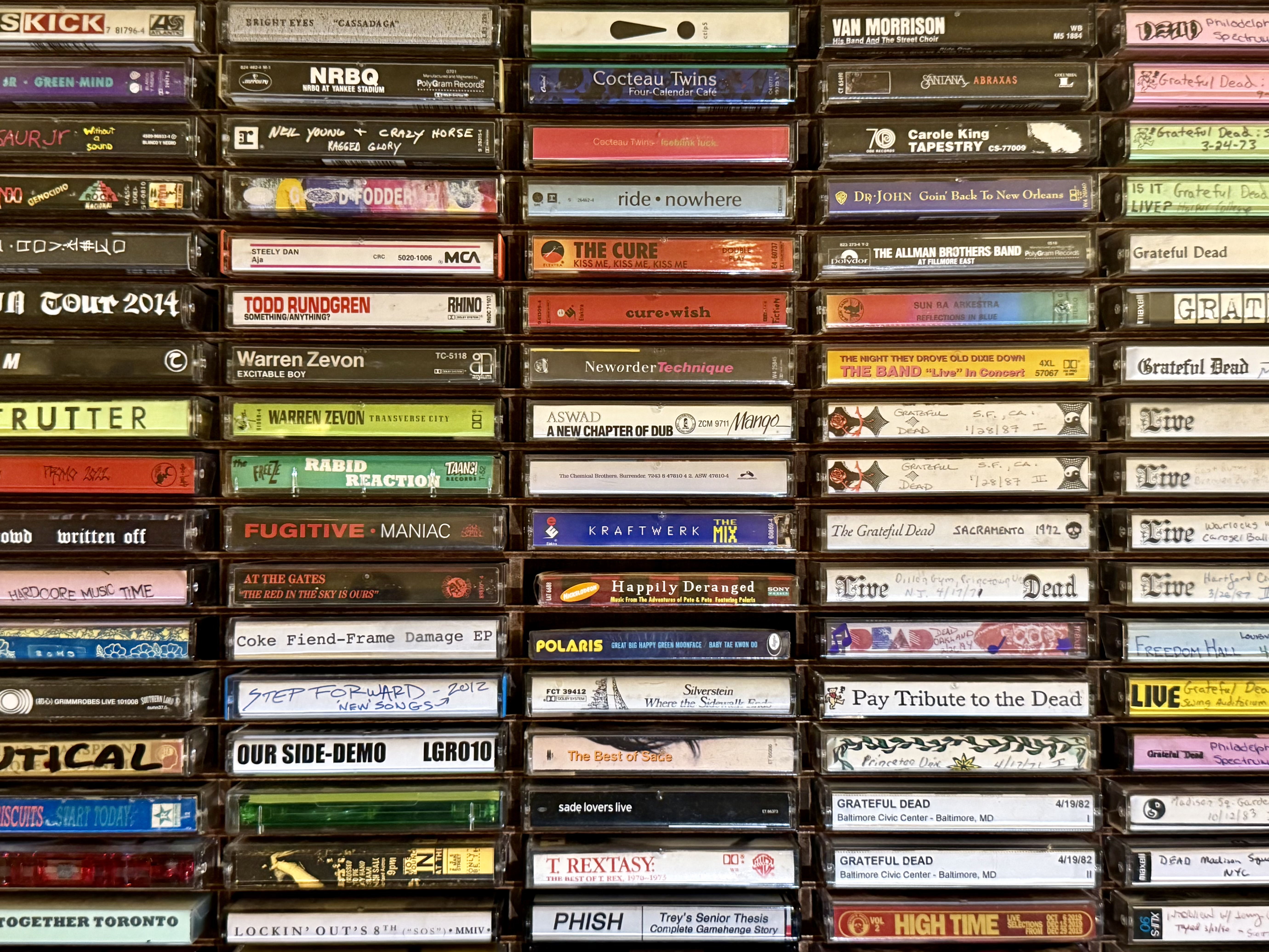 Cassette tapes make a comeback at the first-ever NYC Tape Fair in Bushwick on April 27 ...